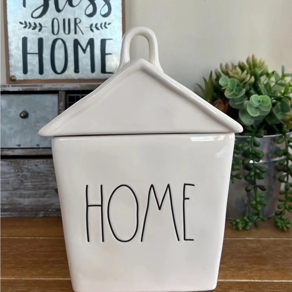 Rae Dunn | Accents | New Vhtf Rae Dunn Home Ceramic House Shaped ...